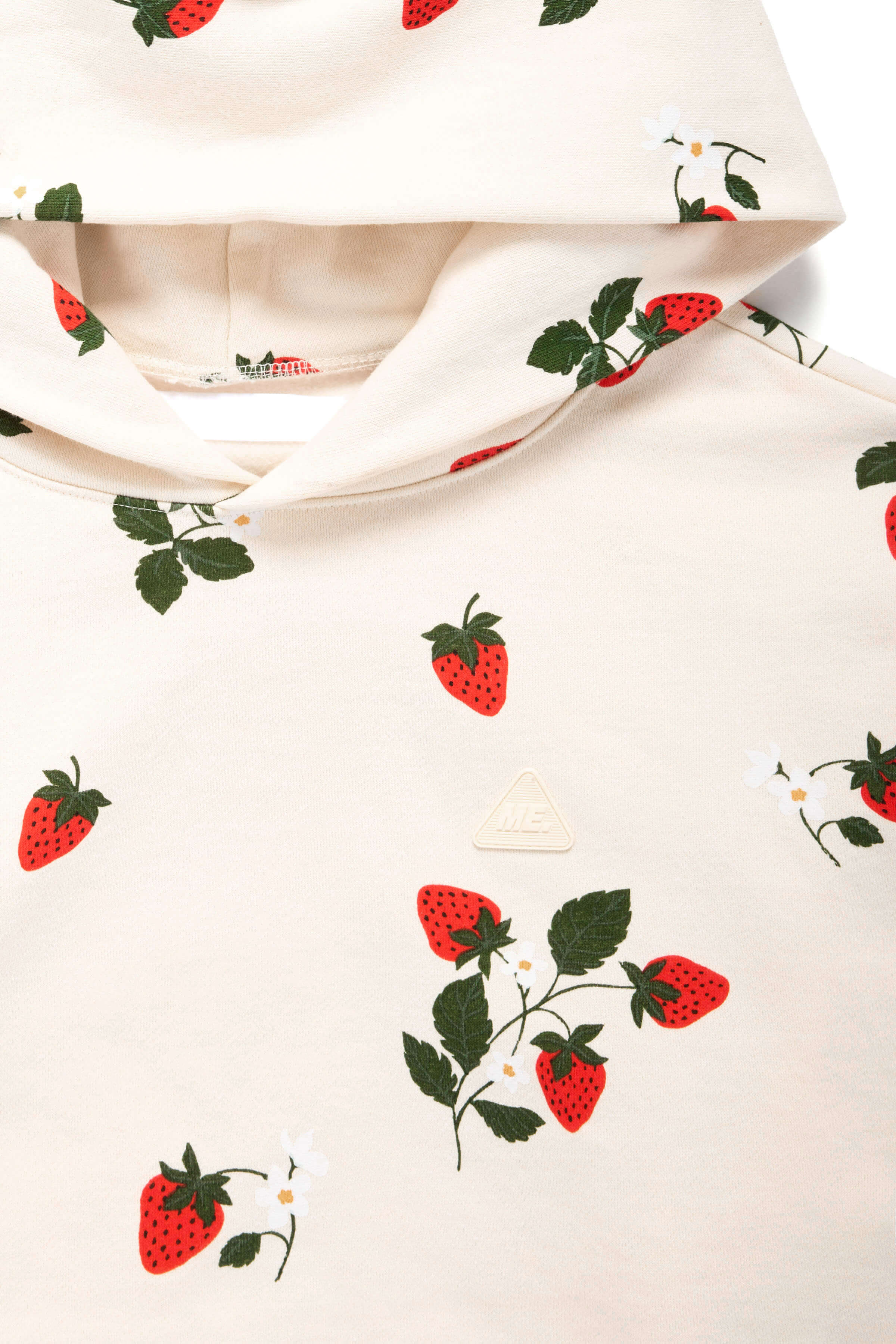 Women's Premium Cotton Buttercream Strawberry Fields Hoodie – Melody Ehsani