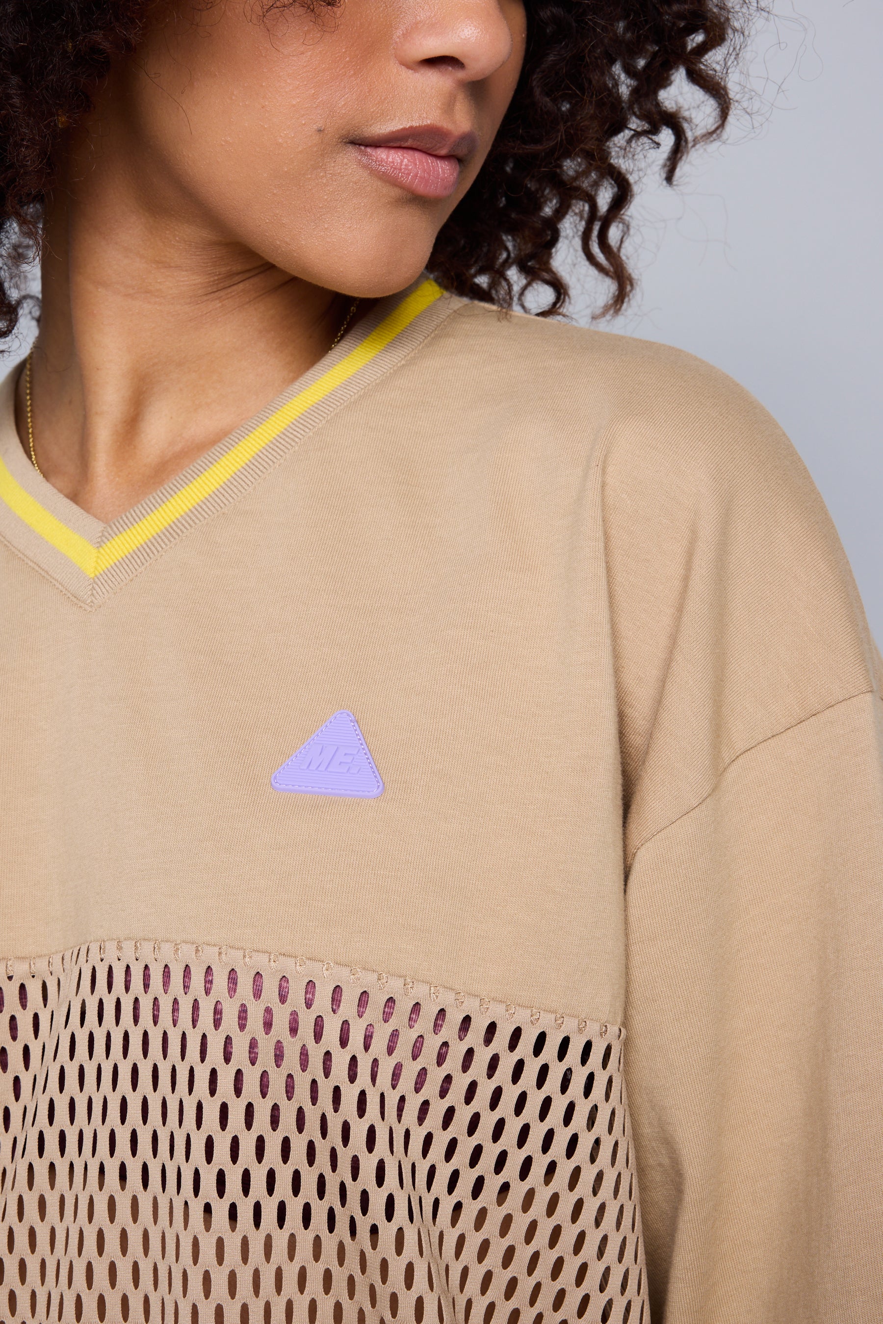 Classic Hockey Jersey - Khaki – Melody Ehsani