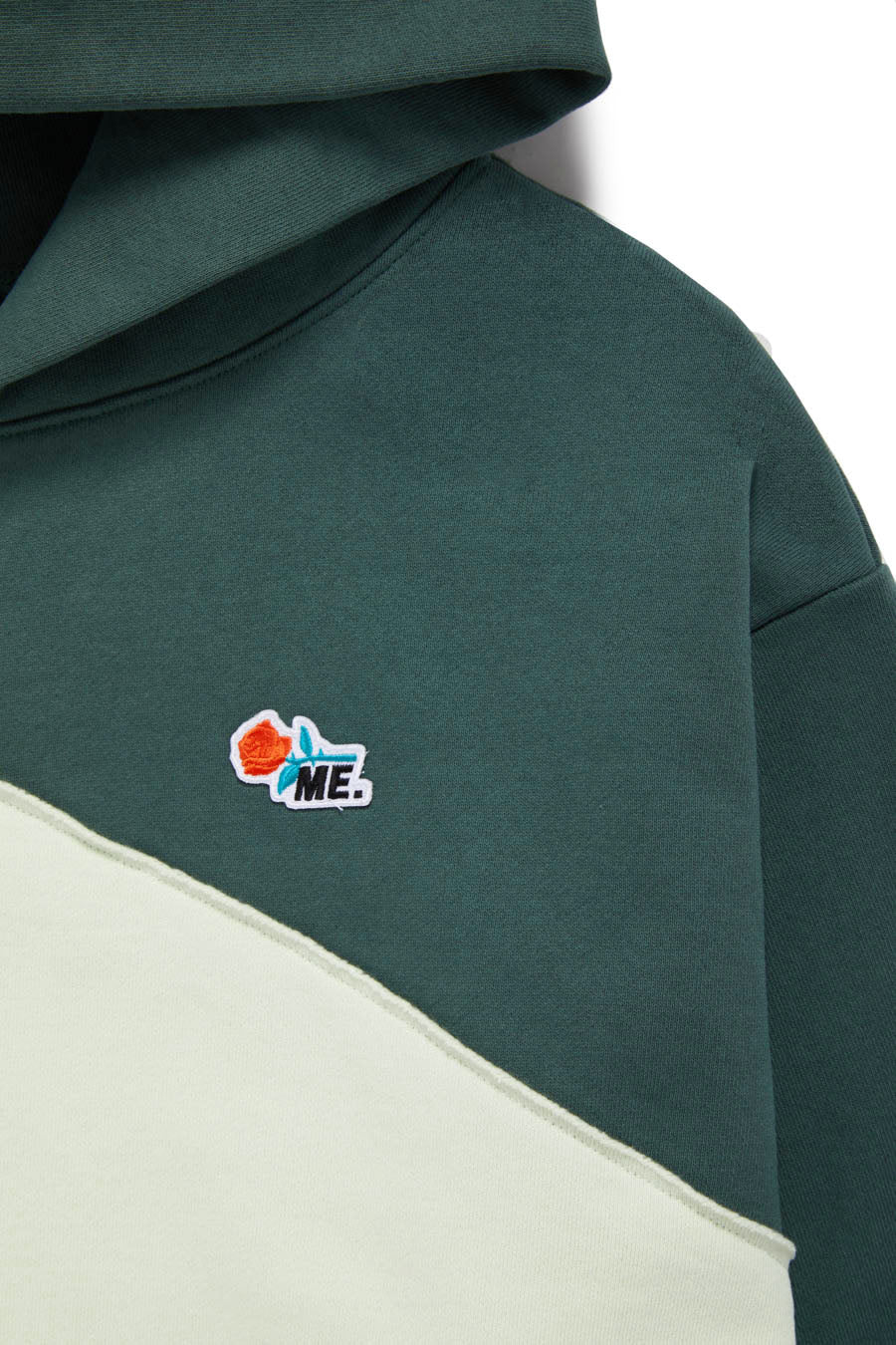 ME. Patchwork Hoodie Moss – Melody Ehsani