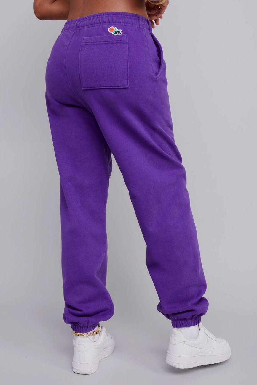 ME. Rose Sweatpants Prince Purple – Melody Ehsani