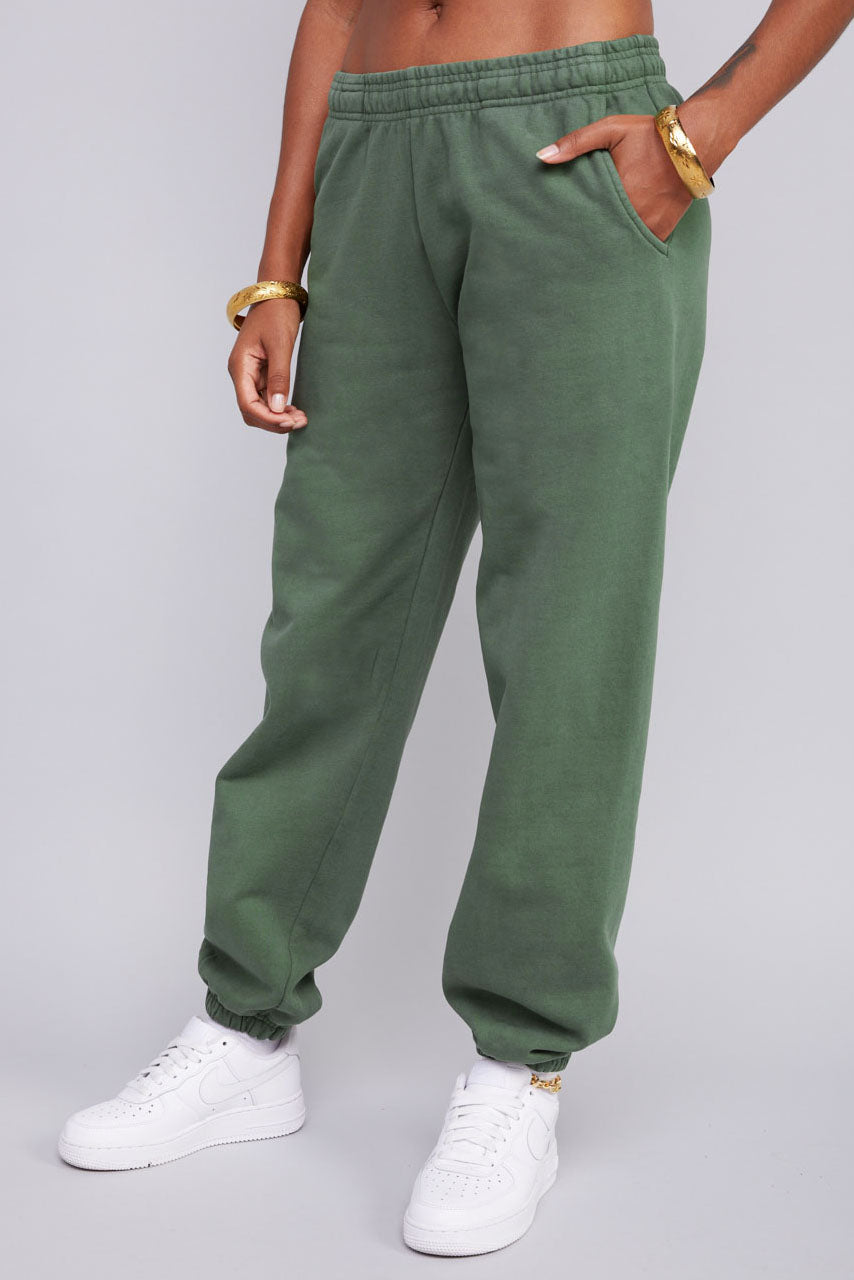ME. Rose Sweatpants Land Rover Green – Melody Ehsani