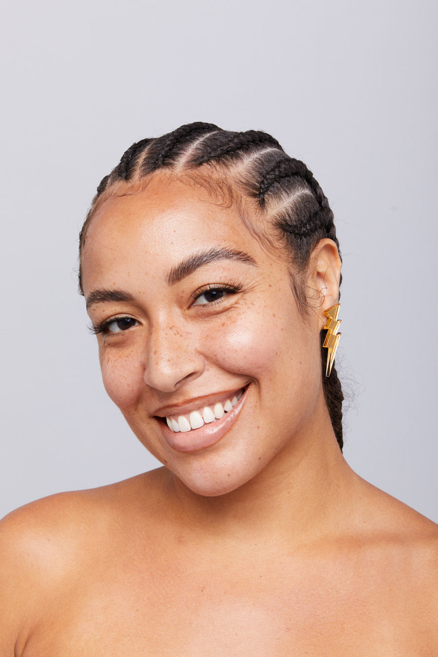 Bolt Studs - Gold – Melody Ehsani