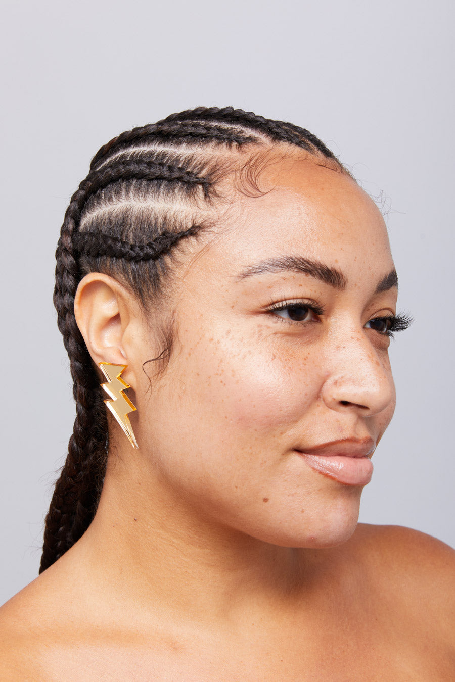 Bolt Studs - Gold – Melody Ehsani