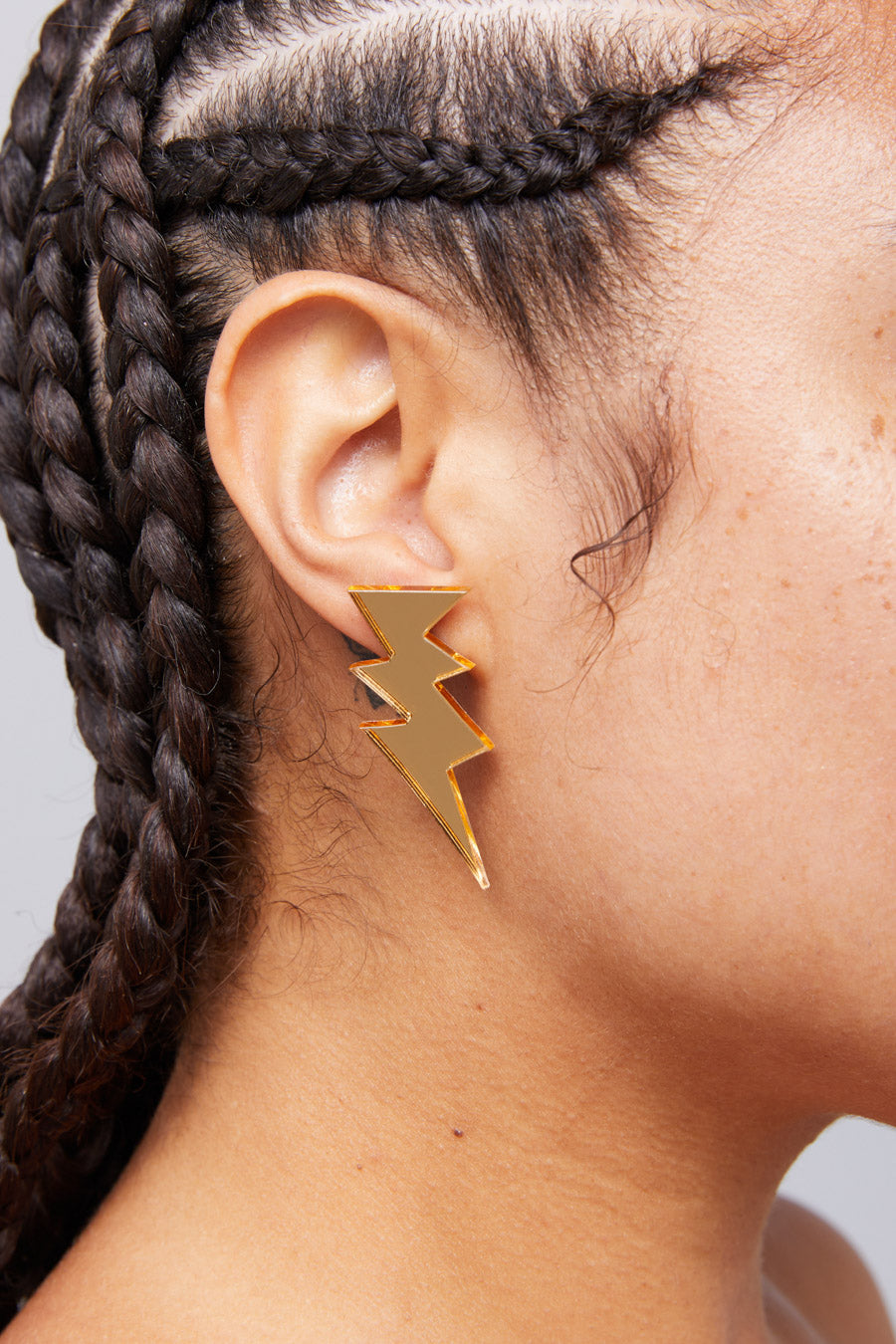 Bolt Studs - Gold – Melody Ehsani