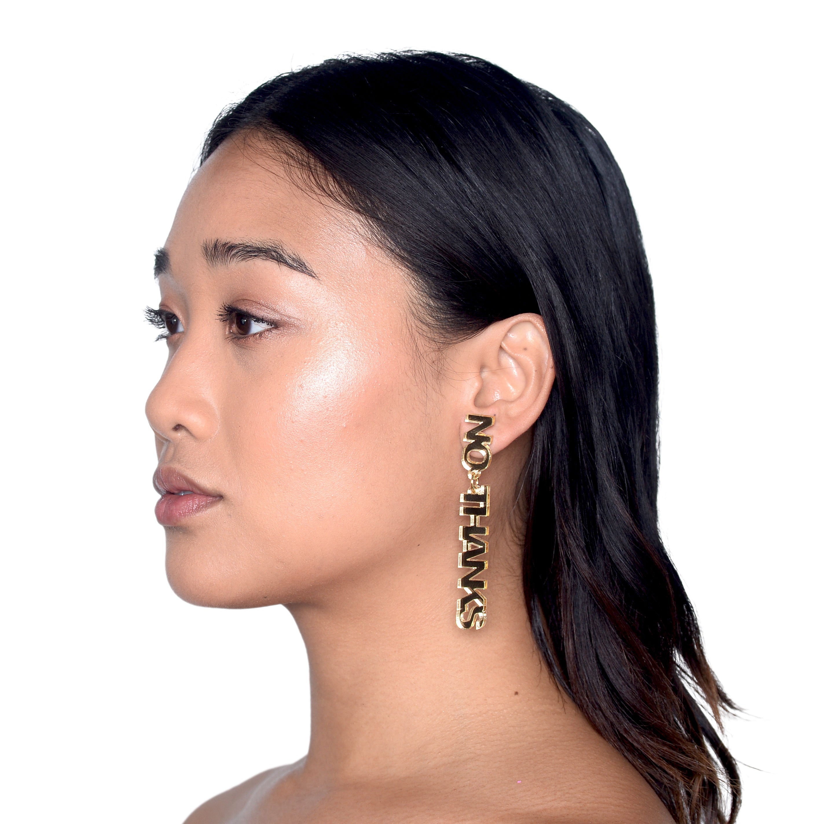 No Thanks Earrings – Melody Ehsani