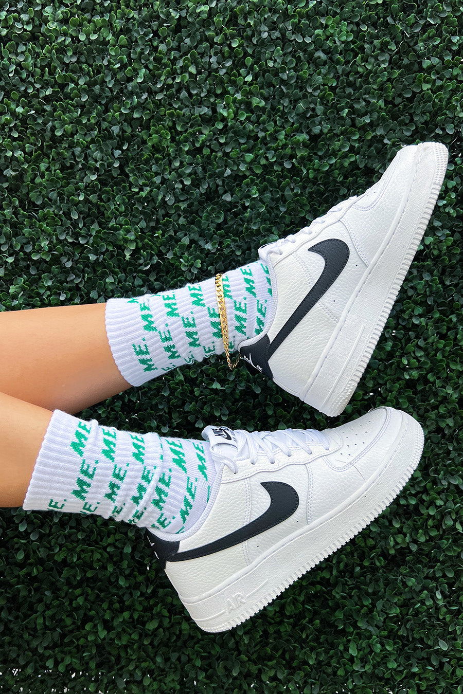 ME. Checker Socks – Melody Ehsani